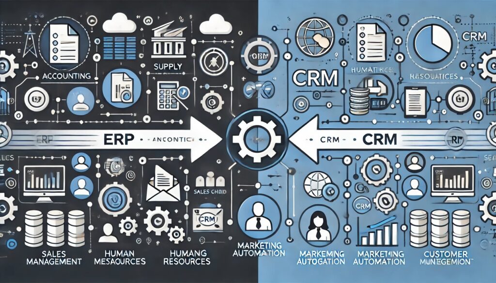 Erp Vs Crm Understanding The Differences And Benefits