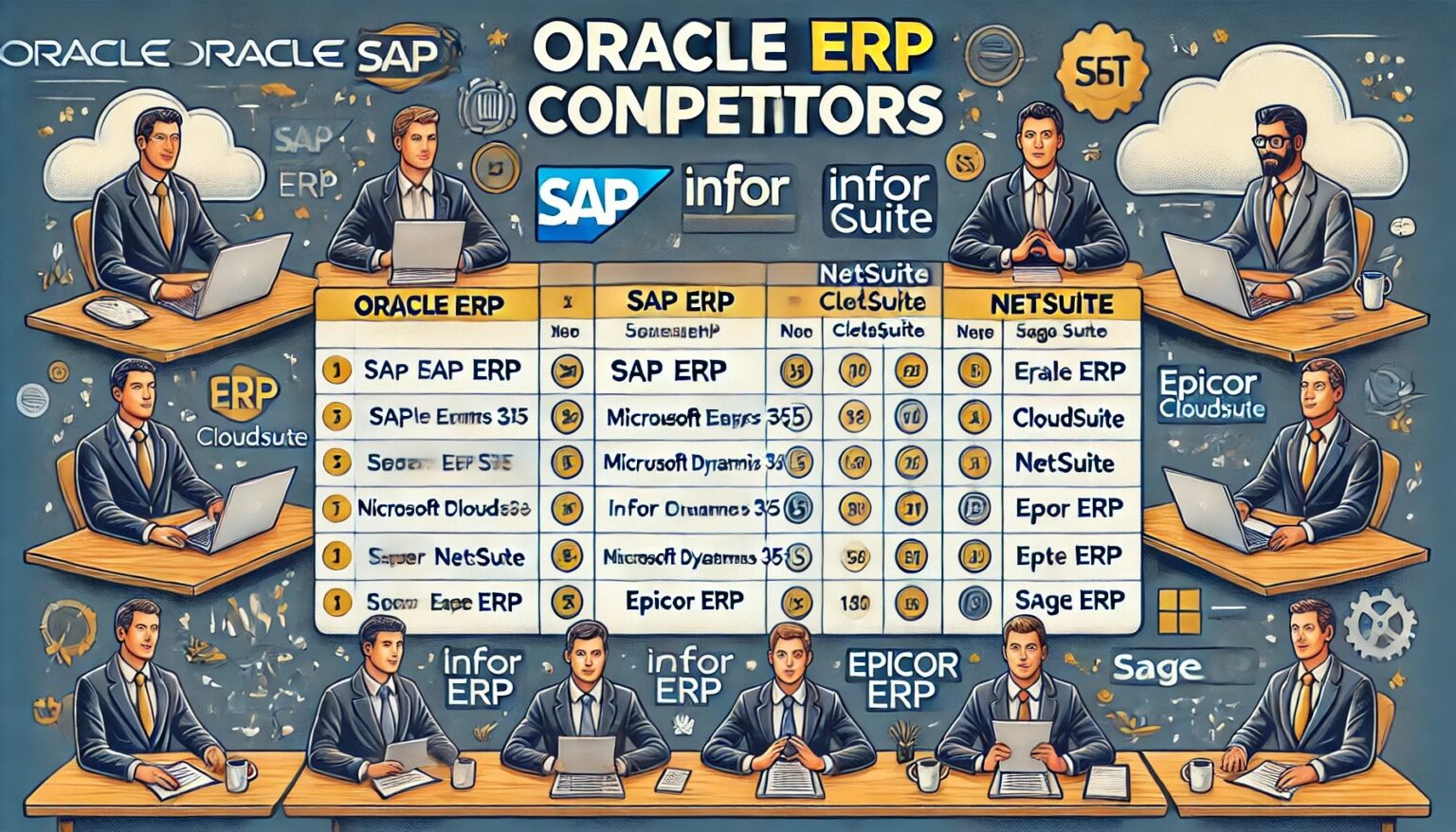 Top Oracle ERP Competitors: Best Alternatives to Consider