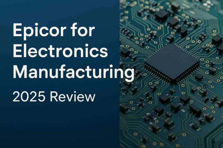 Epicor for Electronics Manufacturing in 2025