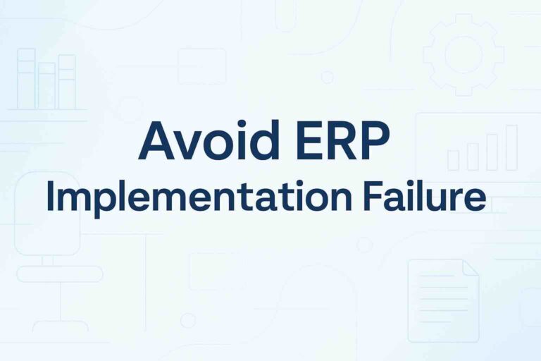 How to Avoid ERP Implementation Failure: 8 Essential Tips